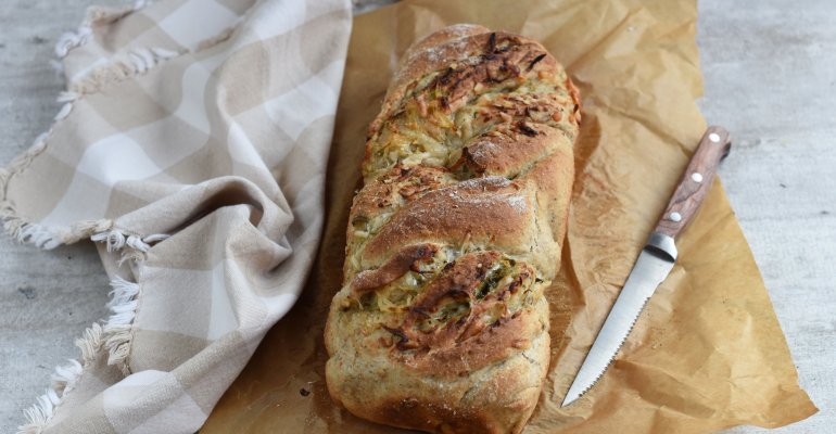 Pan con cebolla y queso - Chilevisión