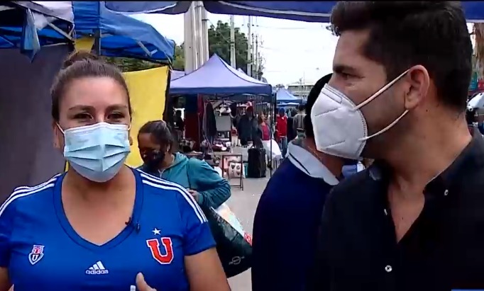 Jessica, la mujer que ayuda a diario en una olla común de Lo Hermida ...