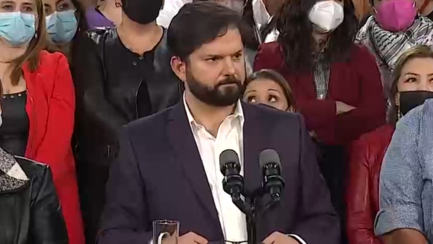 Presidente Boric tras reunirse con la CUT: "Venimos a fortalecer una ...