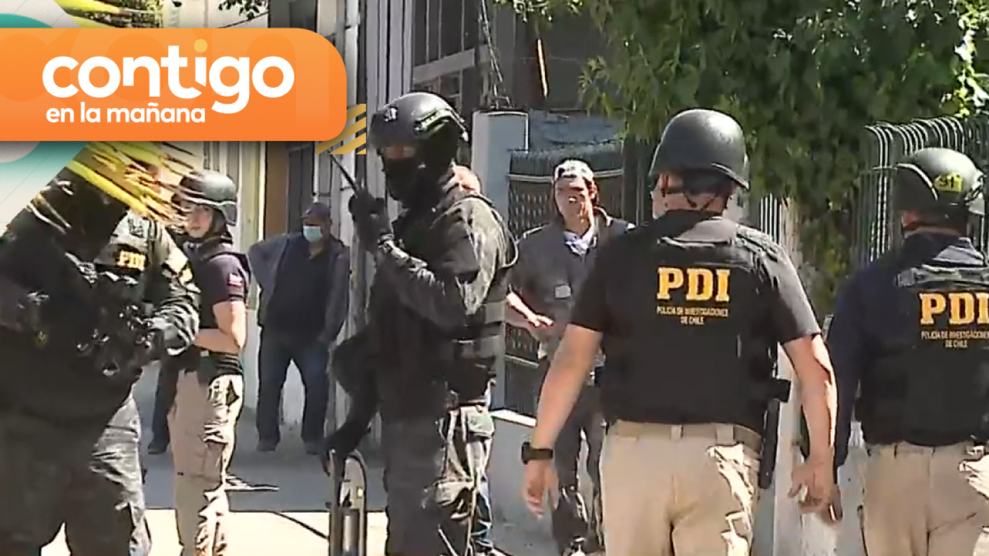 PDI realiza allanamiento en Santiago Centro por tráfico de drogas: Hay al menos cuatro detenidos ...