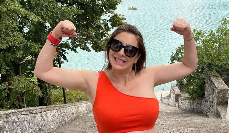 "Panza de ocho meses": Paty López sorprende a sus seguidores con postales de su avanzado ...