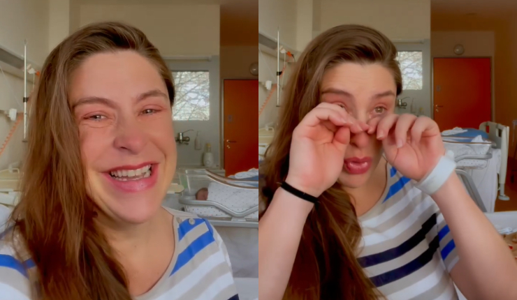 Paty López se convirtió en madre a los 45 años en Eslovenia: "Estoy muy contenta, no pueden ...