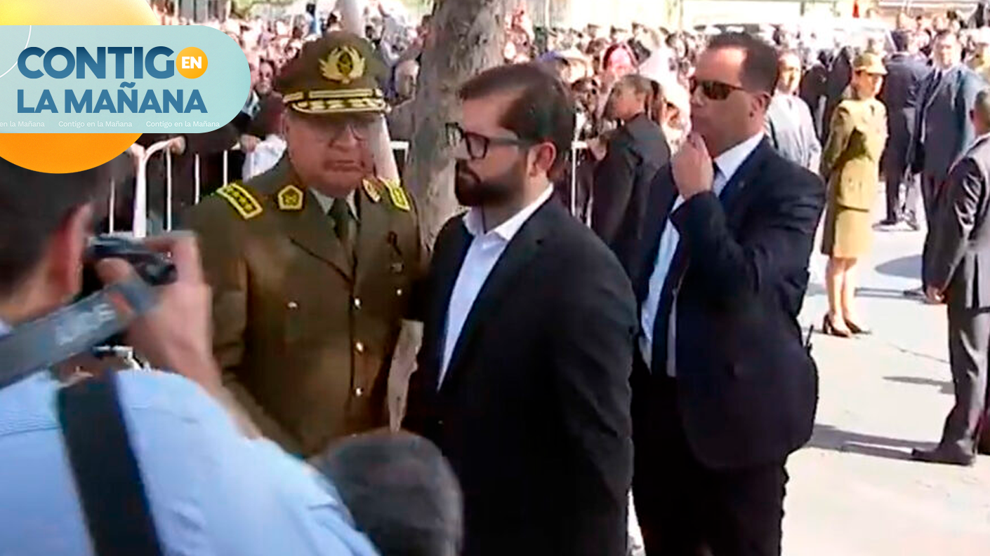 Presidente Boric llegó a funeral de la sargento Rita Olivares en medio de abucheos y pifias ...