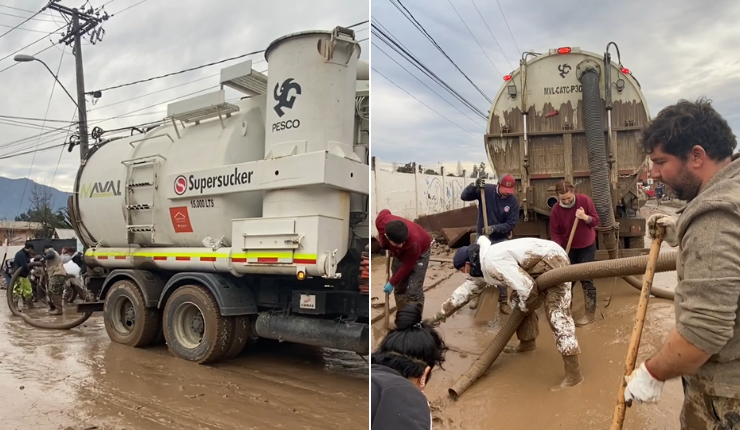 "Llegó justo a tiempo": Así es el "Supersucker", el camión que le da ...