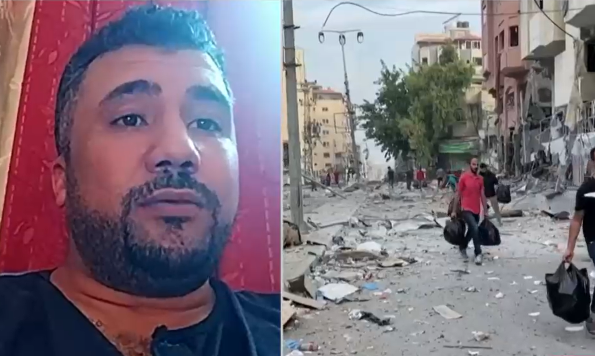 Palestino que vive en Gaza evidenció dramática situación: "Peligra mi ...