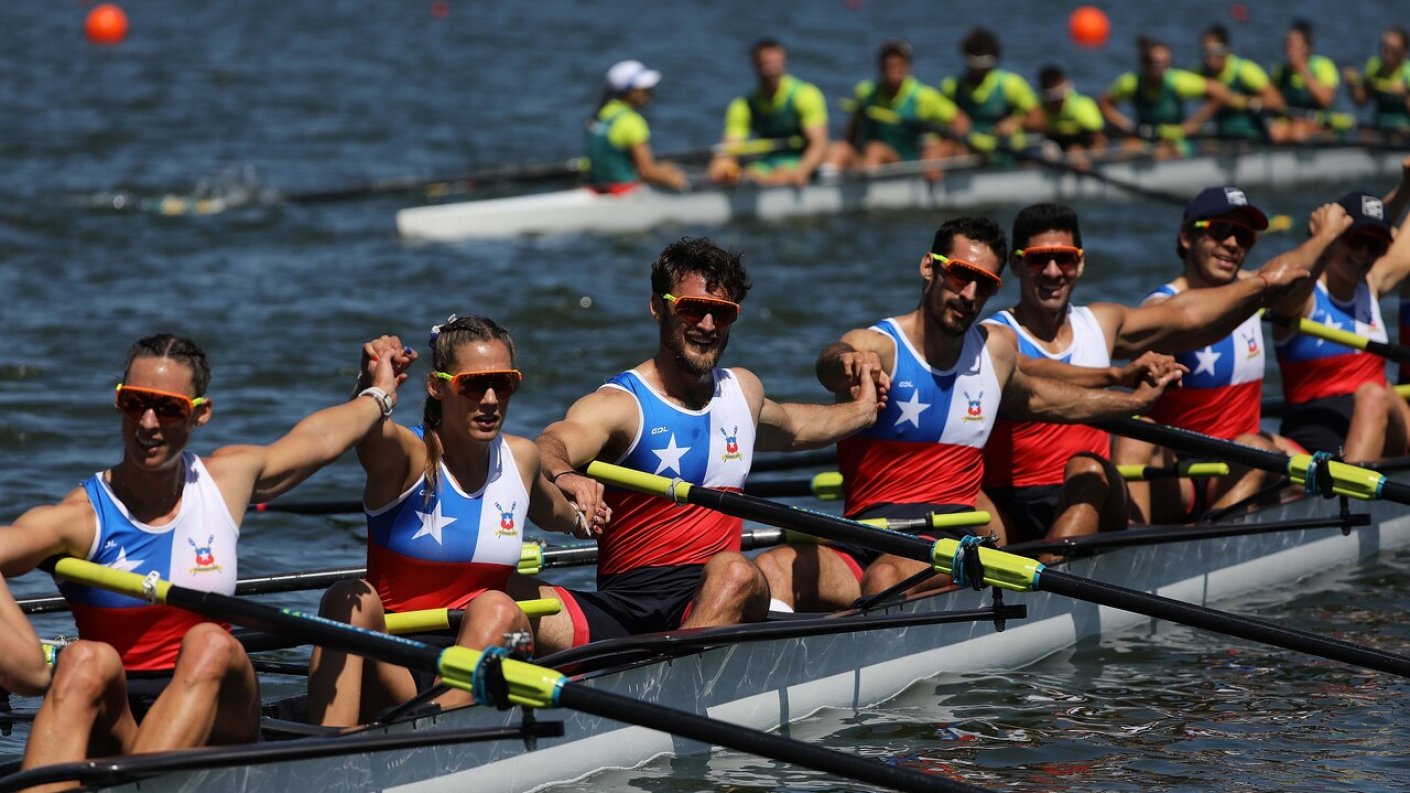 Team Chile obtuvo plata en remo mixto en Santiago 2023: Cuatrillizos ...