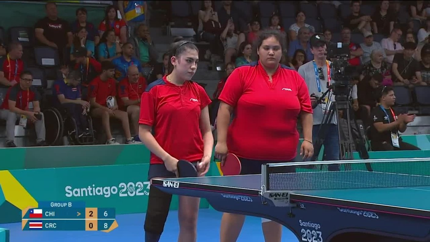 ¡Tremendas! Ailyn Espinoza y Joseline Yevenes aseguraron medallas en Para tenis de mesa ...