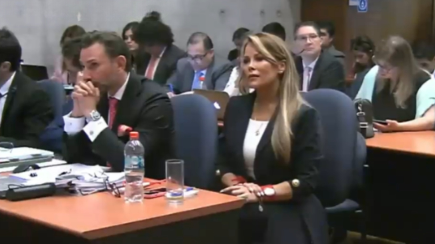 Así fue la mediática formalización de Cathy Barriga en el Centro de ...