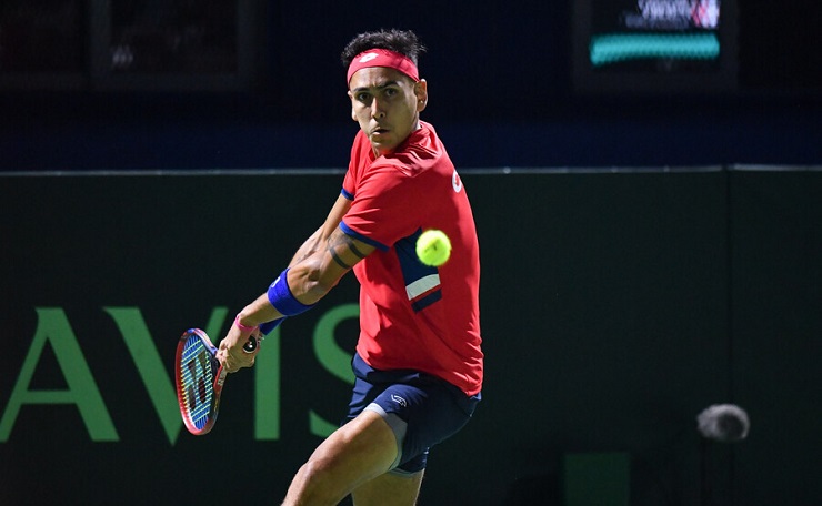 Alejandro Tabilo tuvo arrollador estreno y se instaló en la segunda ...