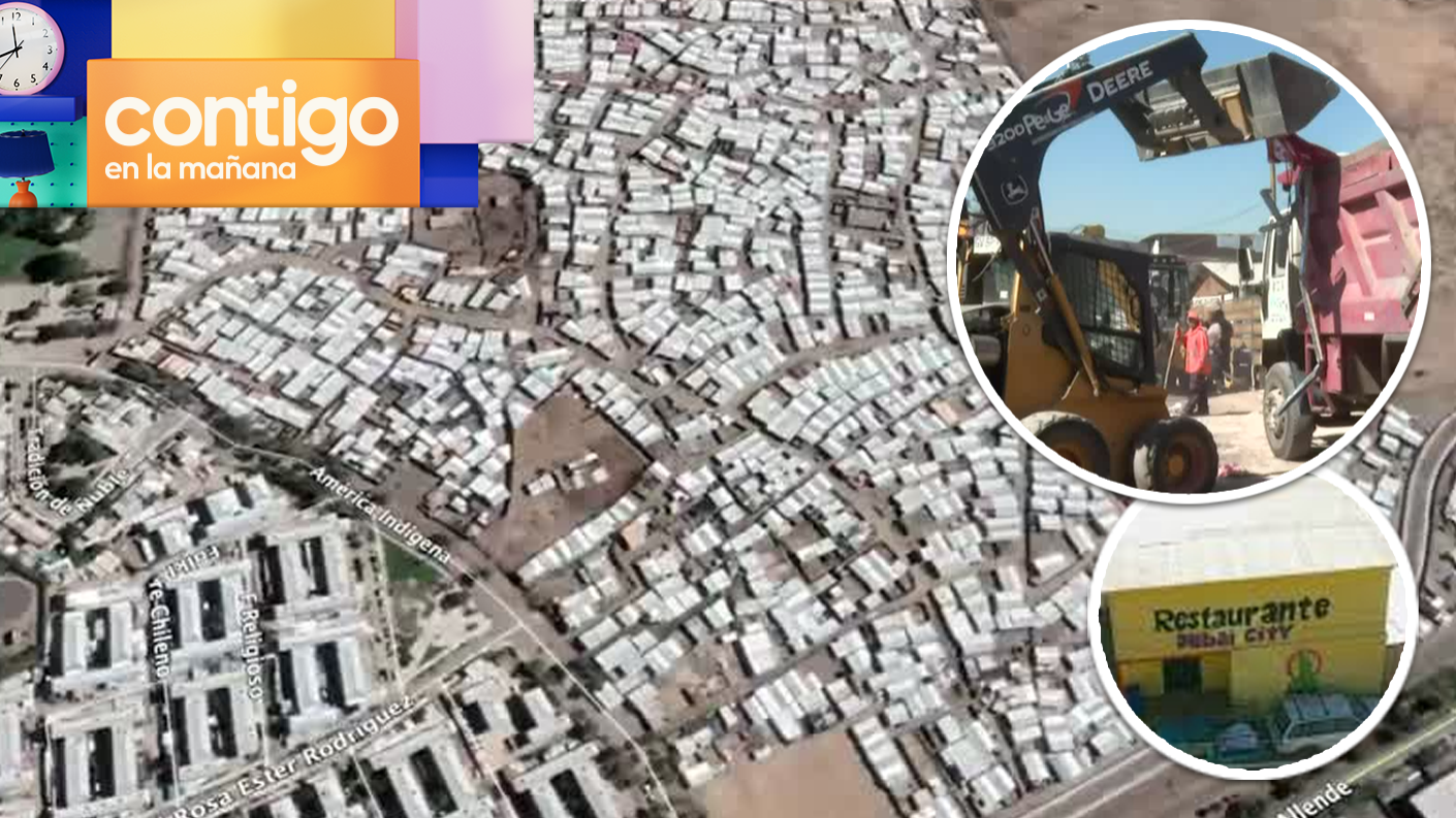 Continúan demoliendo construcciones ilegales en “toma sin ley” de Cerrillos - Chilevisión