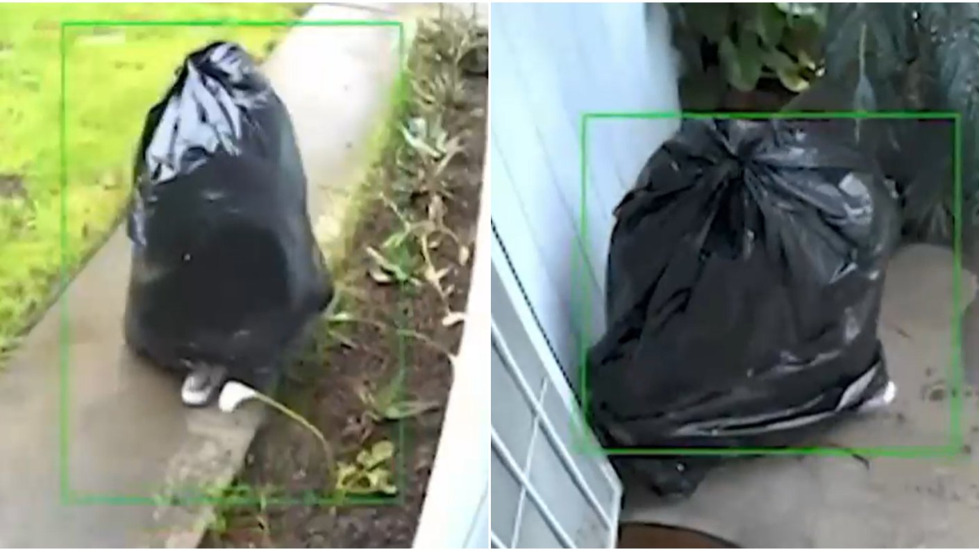 Increíble: Ladrón se camufló con bolsa de basura para robar encomienda ...