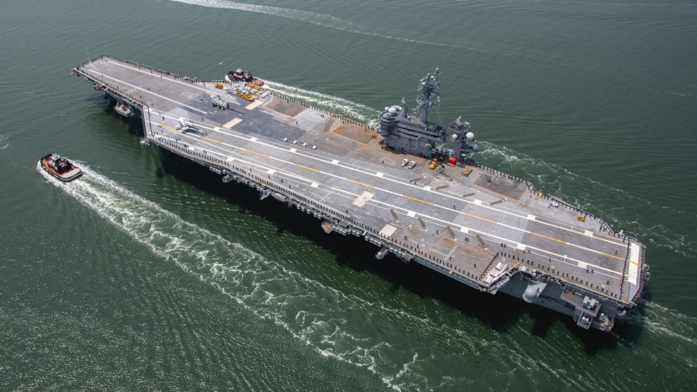 Llegará a Valparaíso: Así es el enorme portaaviones estadounidense USS ...