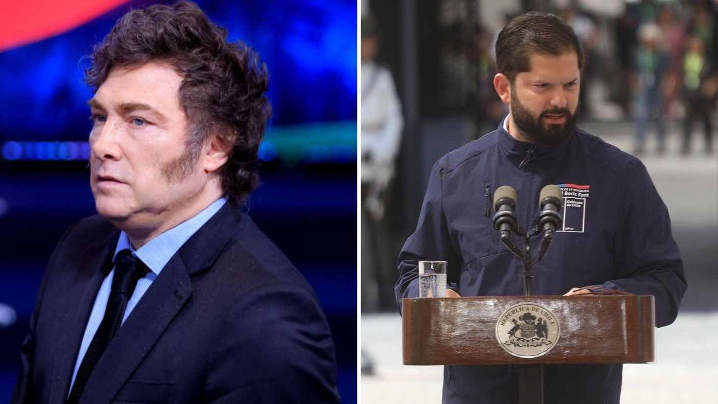 “Poniendo zurdos en su lugar”: Milei arremete contra Boric en medio de nuevo cruce diplomático ...