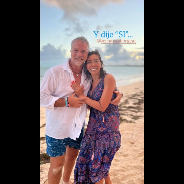 FOTOS | Carmen Gloria Arroyo y Bernardo Borgeat se comprometieron tras 12 años de relación ...
