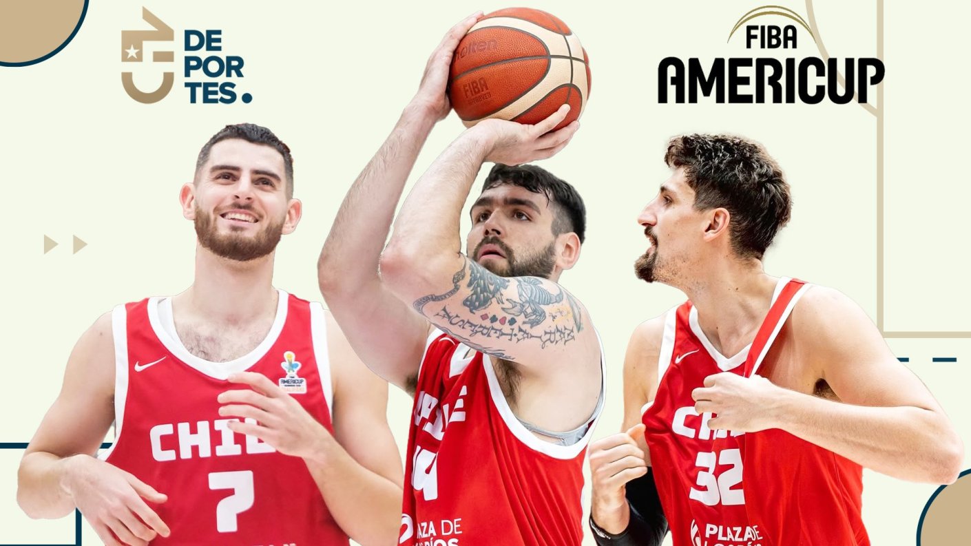 Chile vs Colombia en básquetbol: Cómo ver EN VIVO y ONLINE el partido de FIBA AmeriCup - Chilevisión