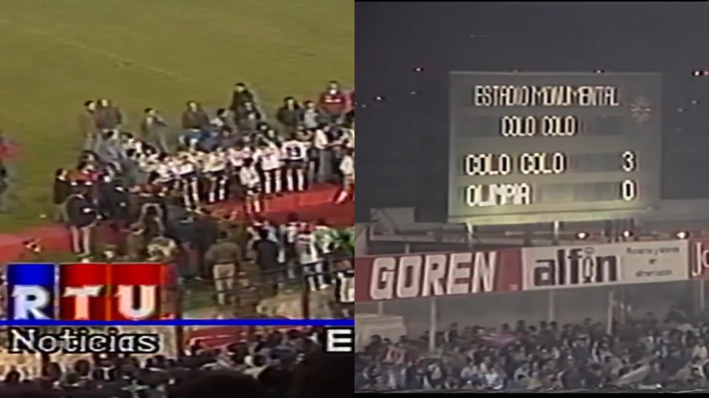 Archivo Histórico | Así transmitió CHV los festejos de Colo Colo tras obtener la Copa ...