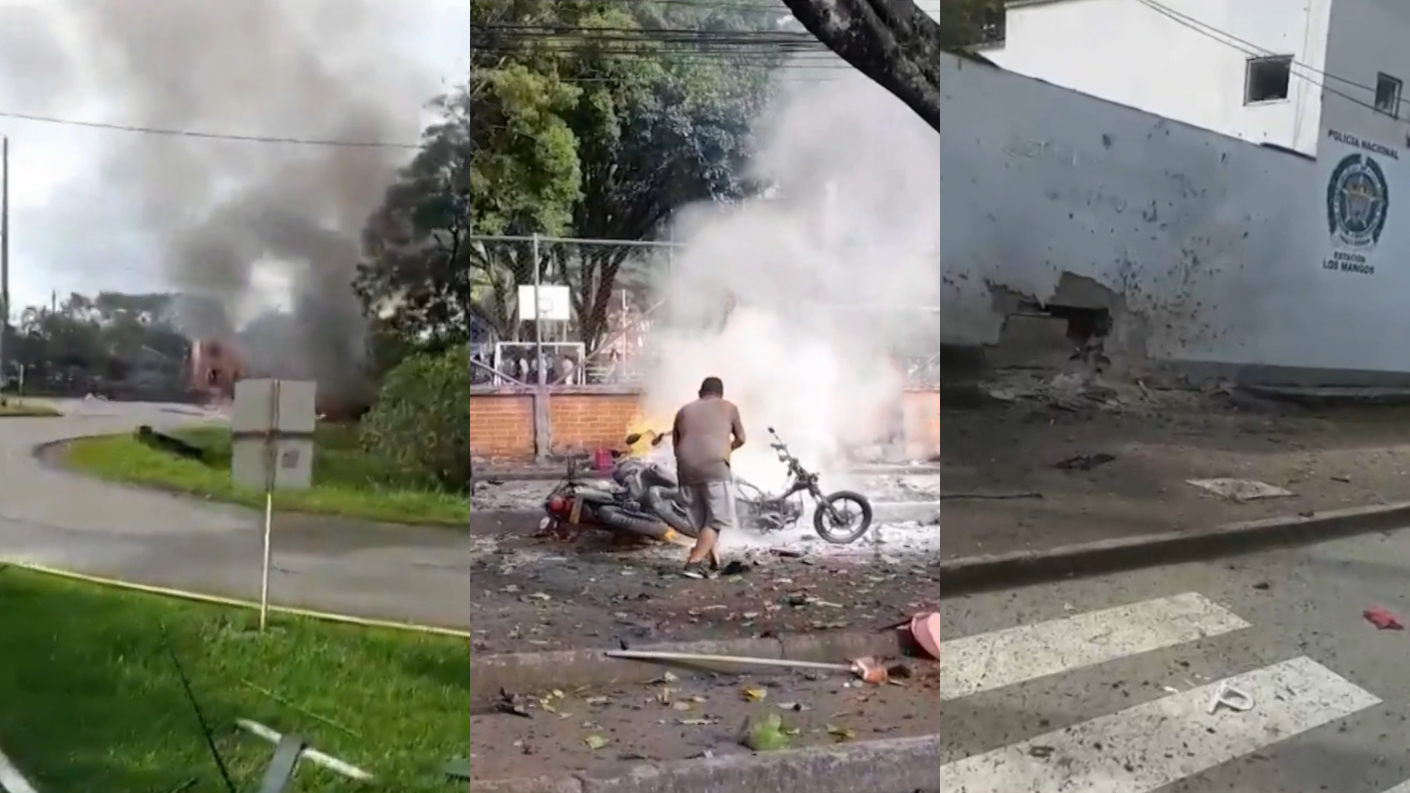 VIDEOS | Ola de ataques explosivos recrudece la violencia en Colombia - Chilevisión