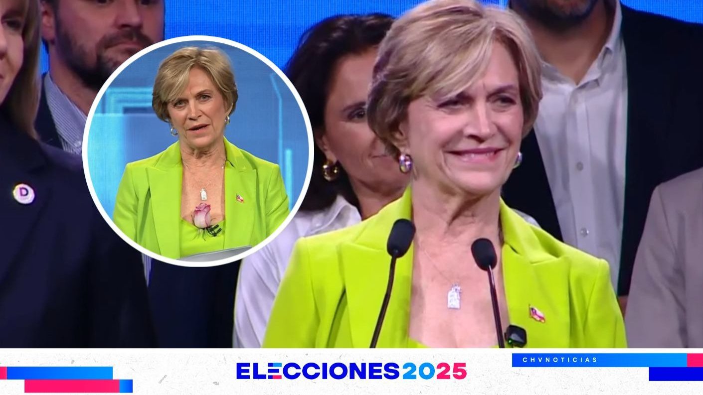 Matthei explicó el comentado lugar donde guardó rosa que Kaiser le ...