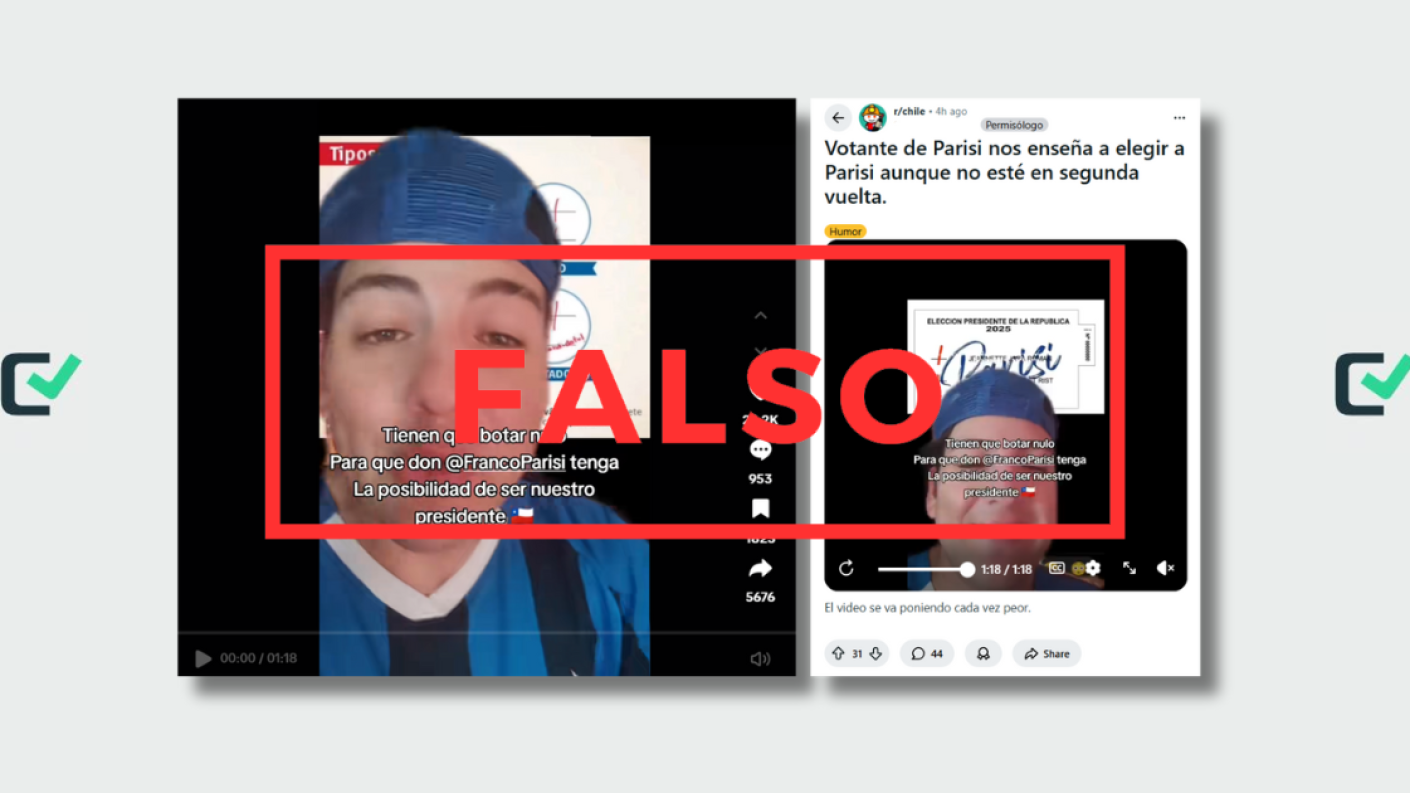 Votar nulo en la segunda vuelta y anotar una preferencia diferente a ...